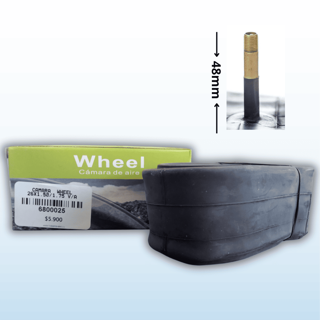 Cámara 26x1.50/1.75 Válvula Americana - Wheel – Thompson bike